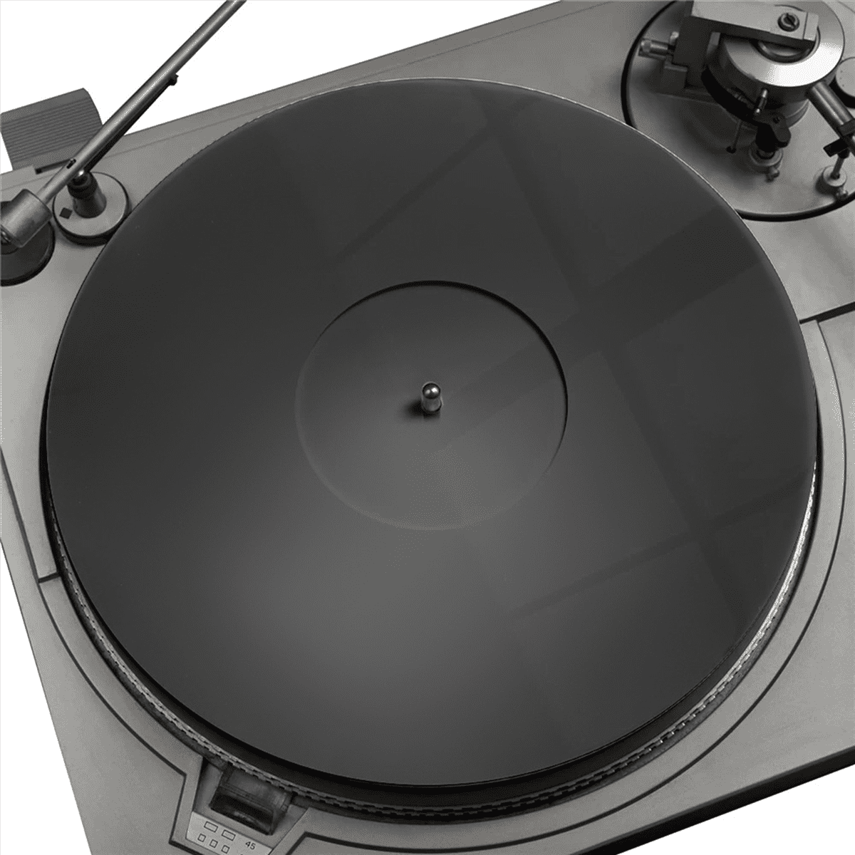 300mm X 3mm Acrylic Slip Mat for Phonograph Turntable Vinyl Anti-Static ...