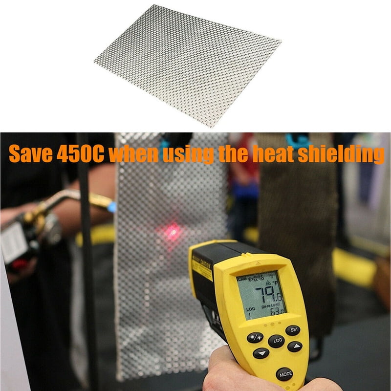 300mm X 500mm Embossed Aluminum Heat Shield Keep Engine Bay Heat From ...