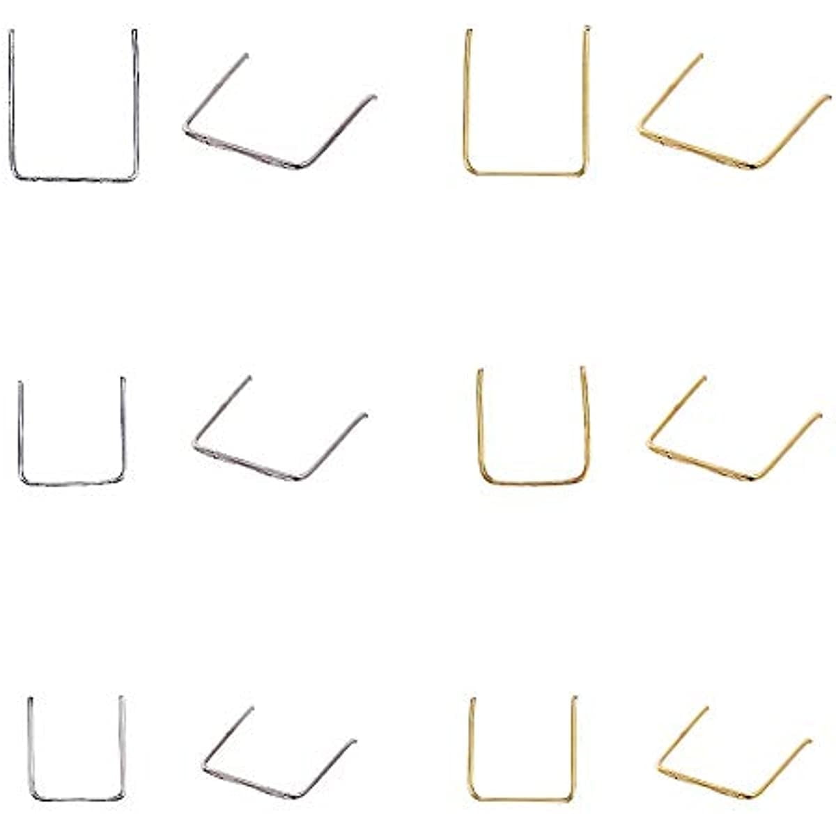 300pcs 3 Size Chandelier Connectors Clips Pins Lamp Metal Hanger Pins ...