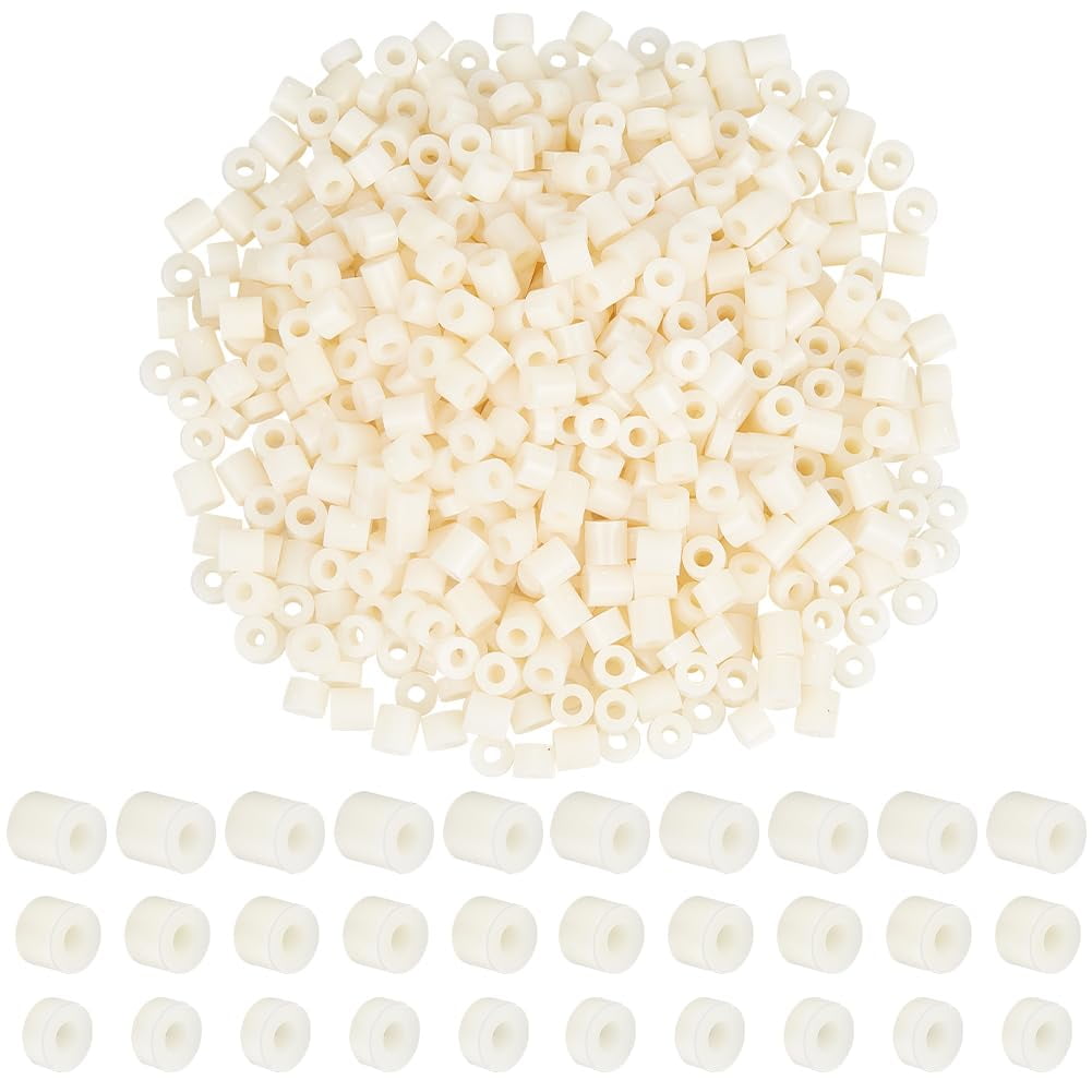 300pcs 3 Sizes Round Spacers Kit OD 7mm ID 3mm Length 3mm 5mm 7mm Round ...
