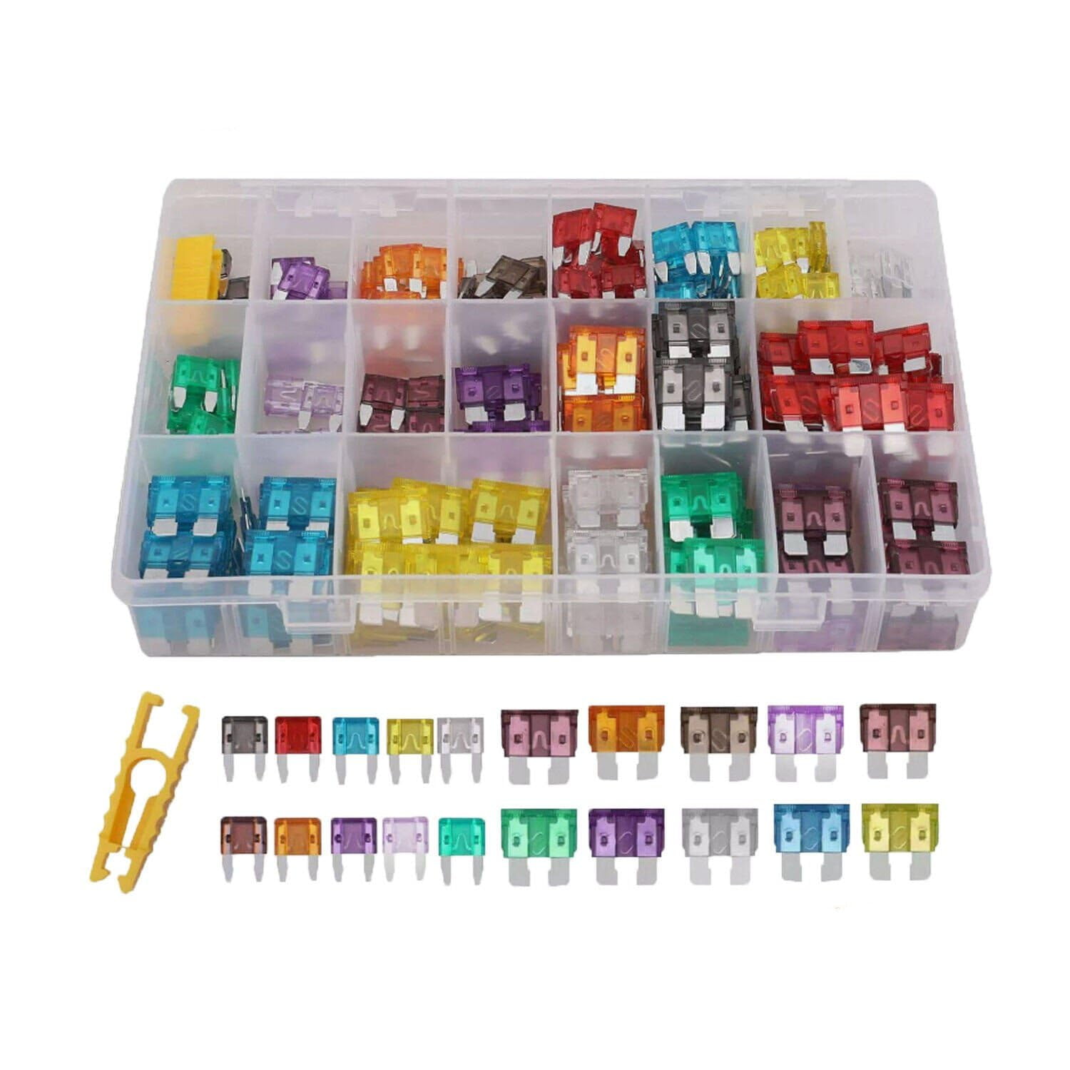 300pcs Assortment Kit-Micro Assorement Mini & Low Fuse Kit, Micro ...