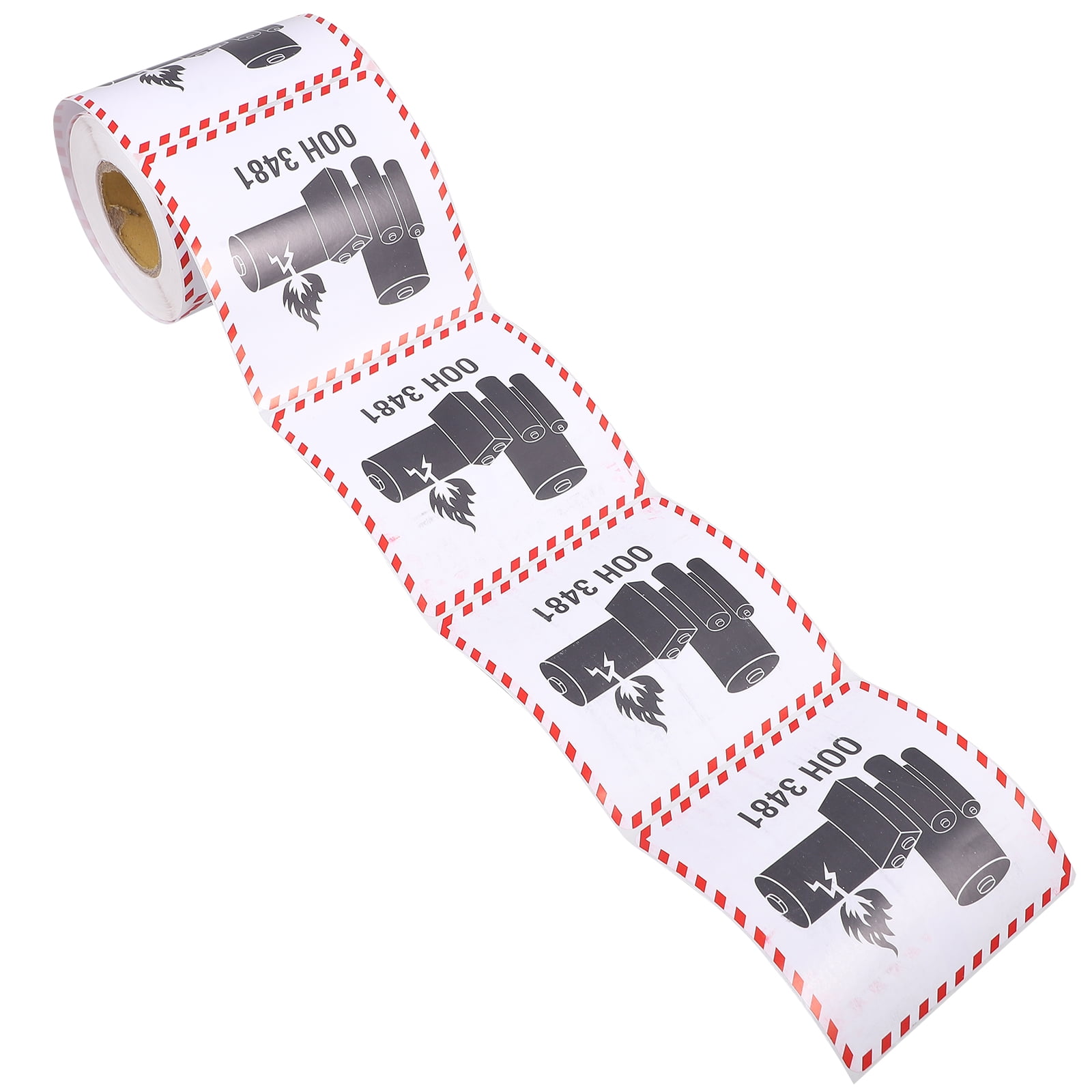 300pcs Battery Sticky Labels Battery Transport Labels Lithium Battery ...