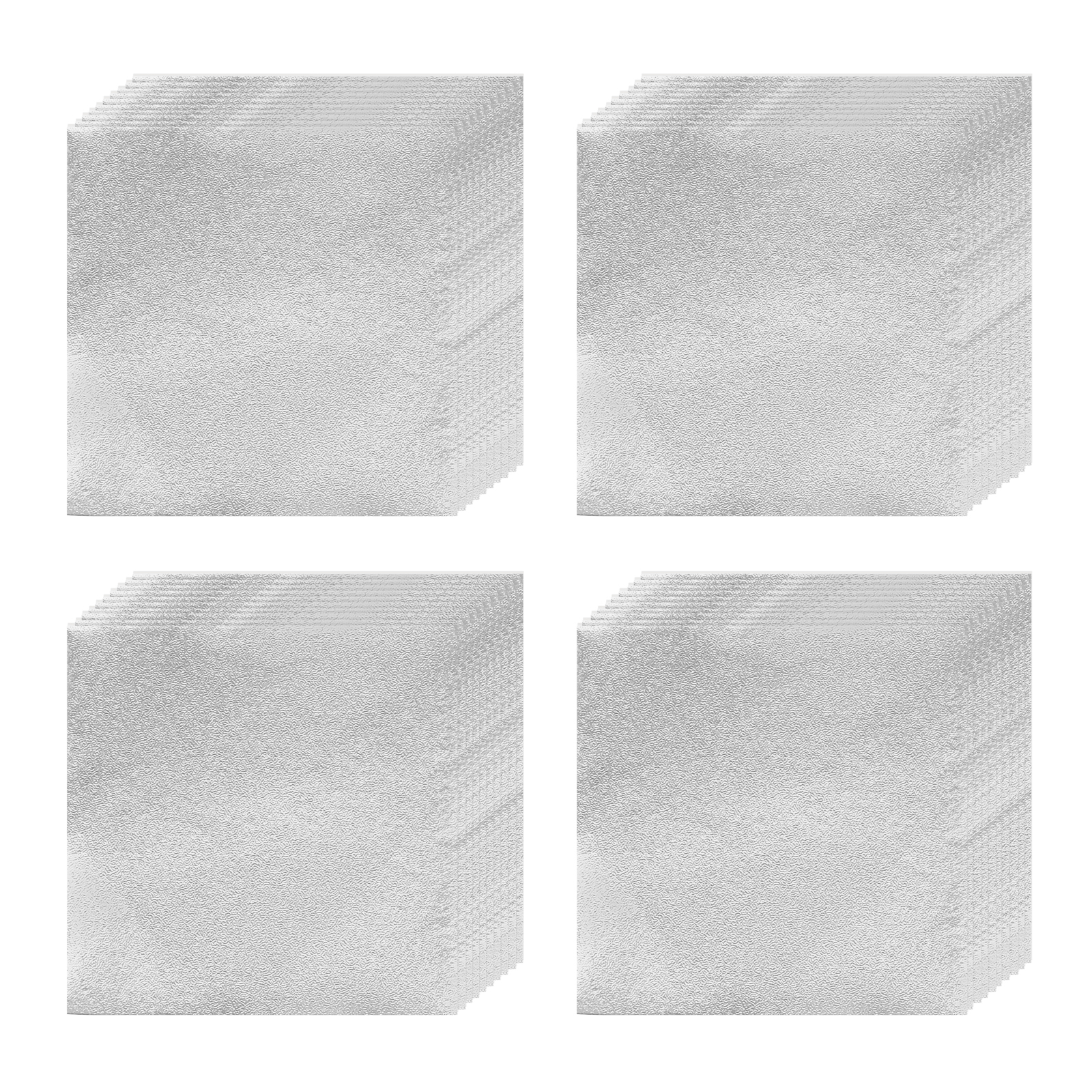 300pcs Foil Candy Wrappers, 4 x 4 Inch Chocolate Bar Wrappers, Aluminum ...