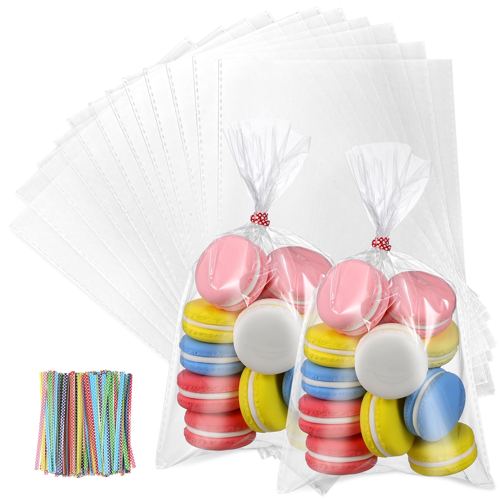 TEHAUX Snack Sealant Bags Clear OPP 300Pack 9.82X5.89In - Walmart.com