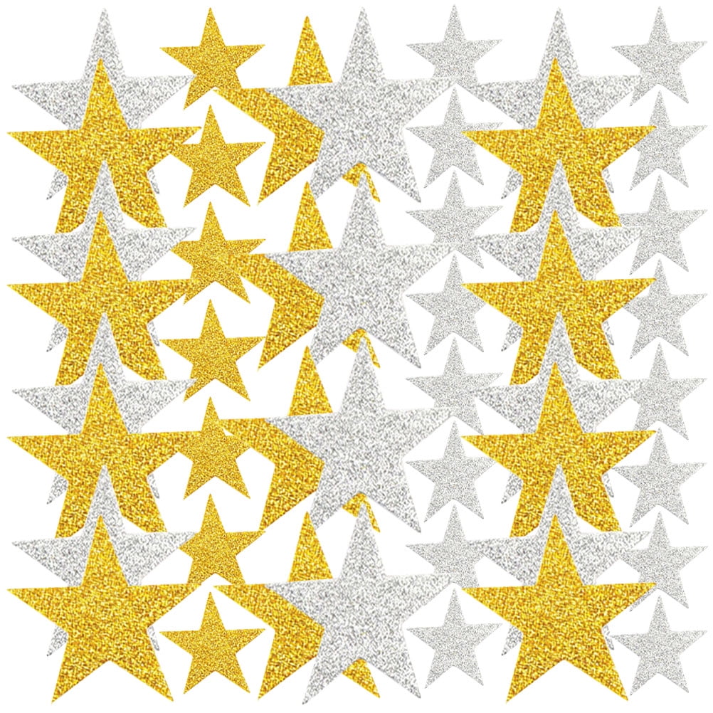 Customer reviews for 300pcs Glitter Foams Star Stickers Self-Adhesive ...