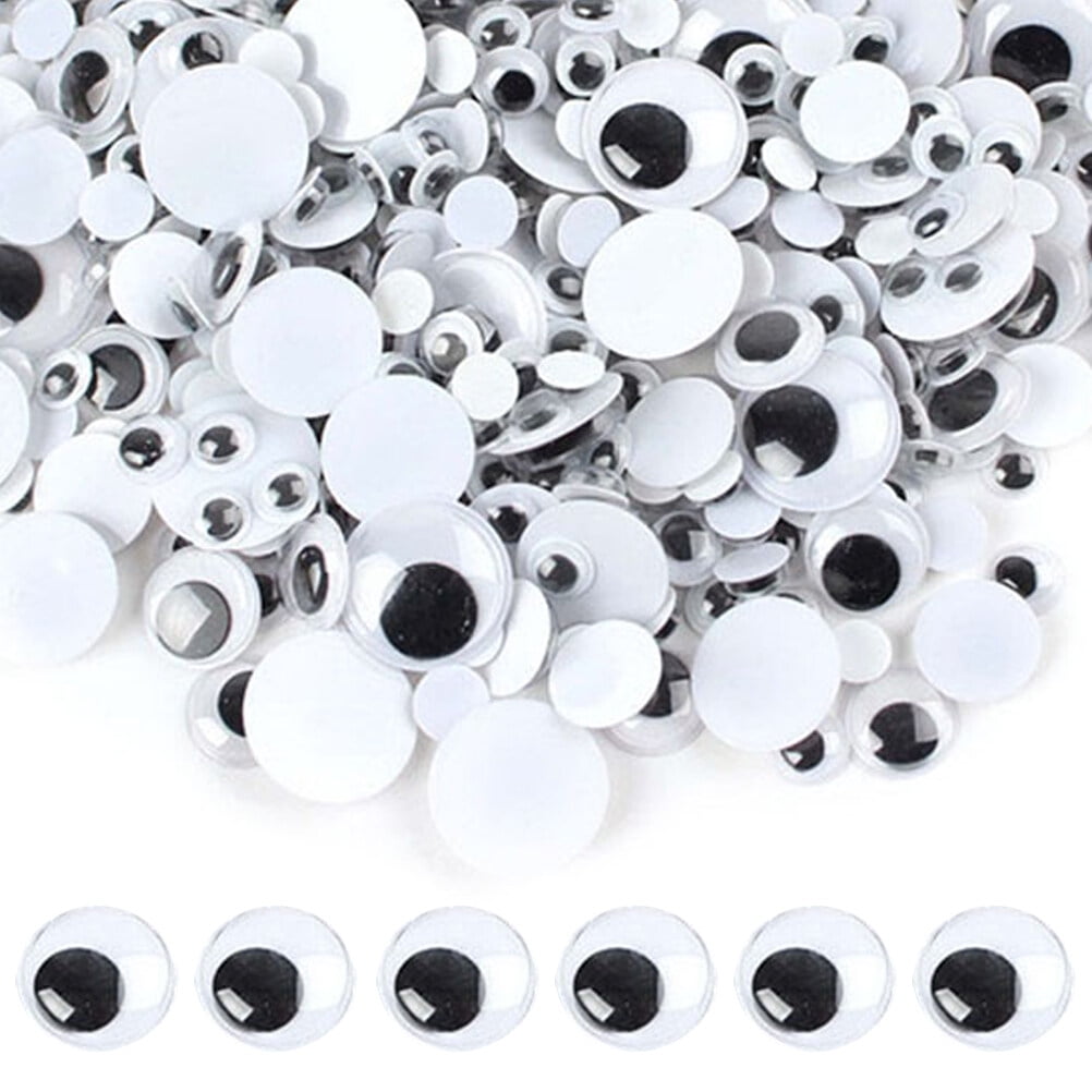 300pcs Googly Wiggle Eyes for DIY Scrapbooking Crafts Projects (Black) - Walmart.com