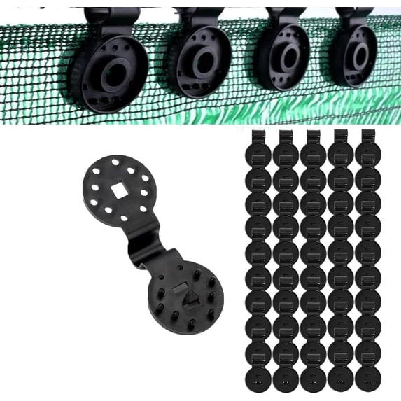 300pcs Heavy Duty Garden Tarp Clips Set For Shade Cloth, Shade Cloth ...