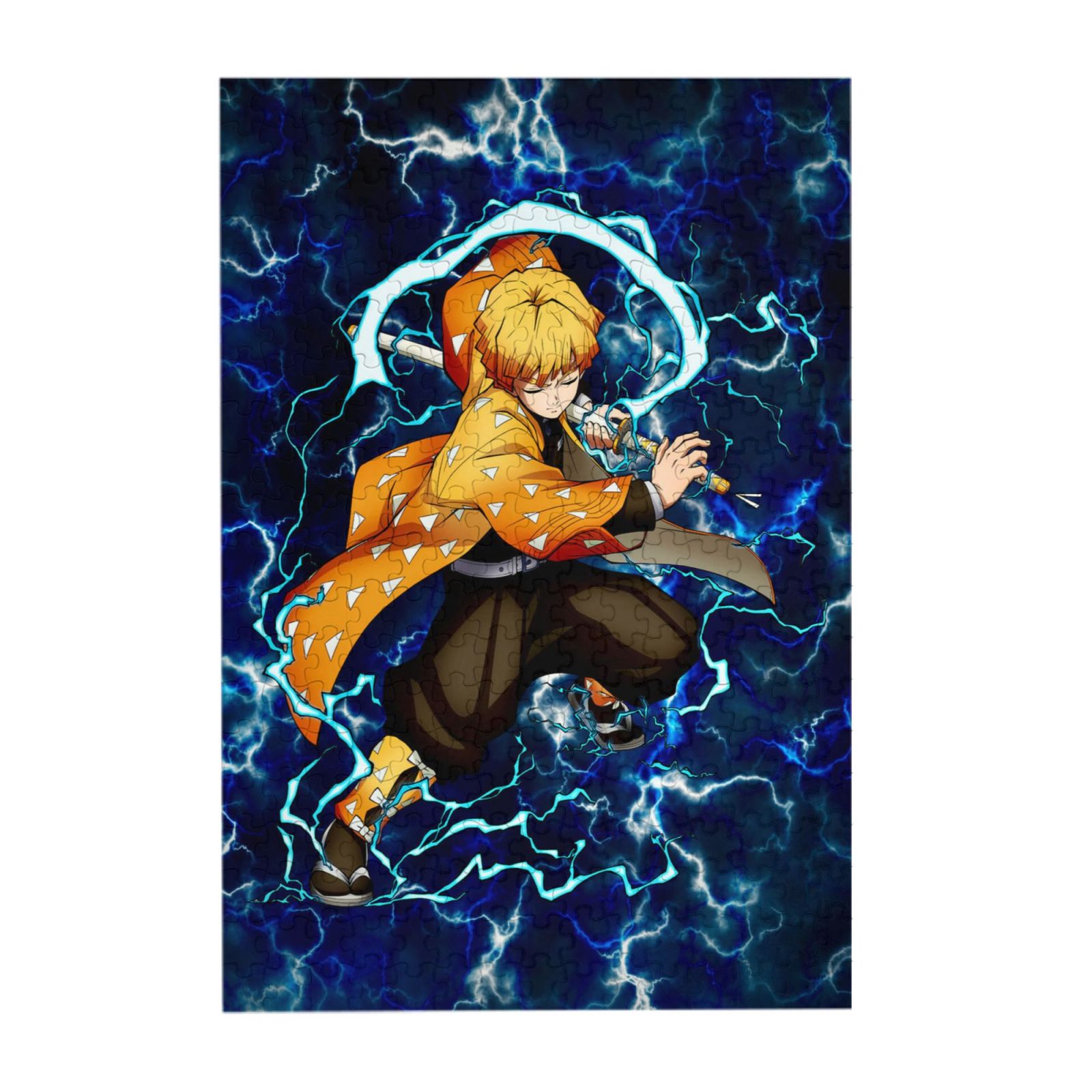 300pcs Jigsaw Puzzles - Demon Slayer Jigsaw Puzzle For Adults, Cartoon ...