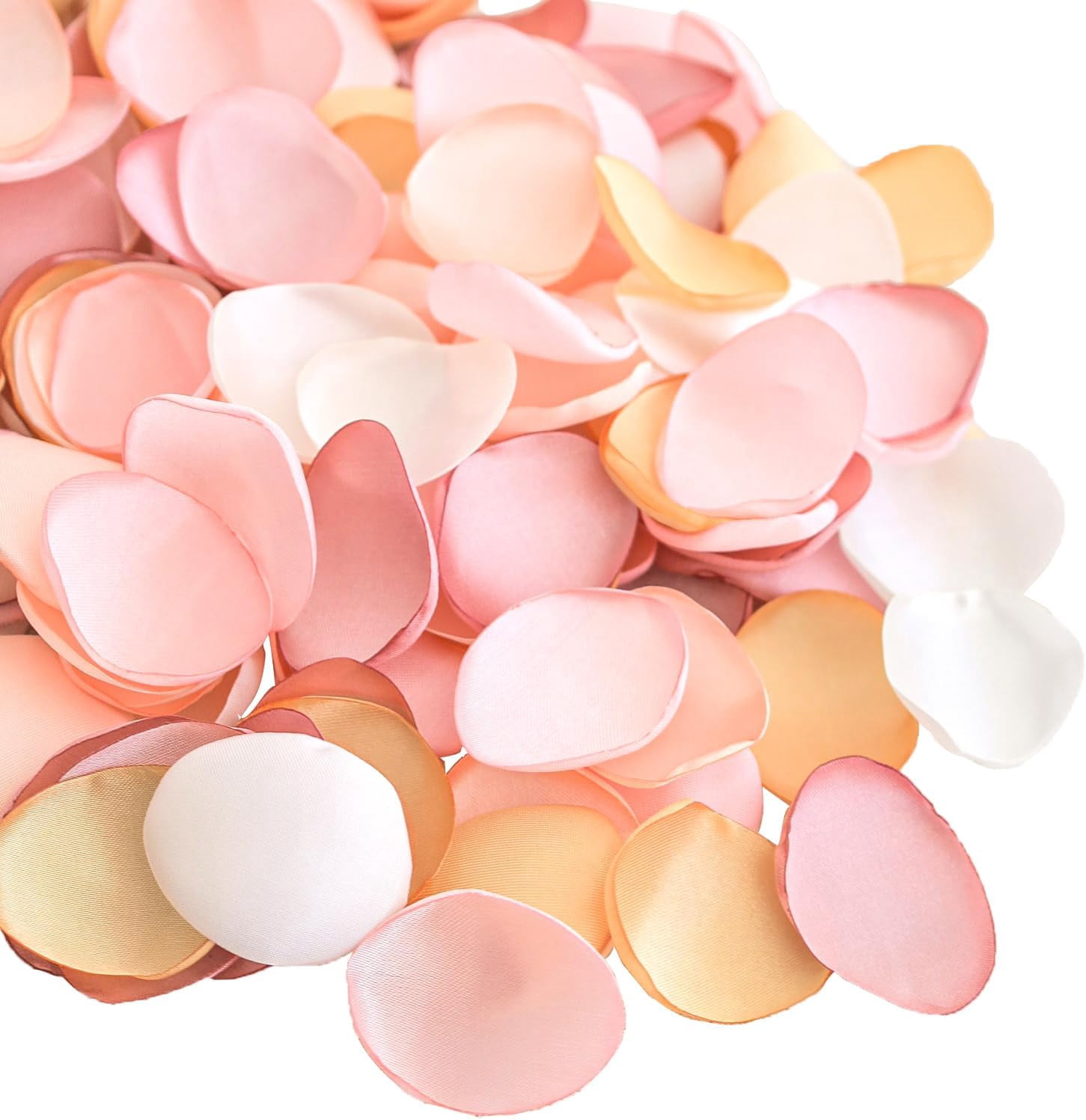 300pcs Rose Petals Satin Flower Petals for Wedding Flower Girl Basket ...