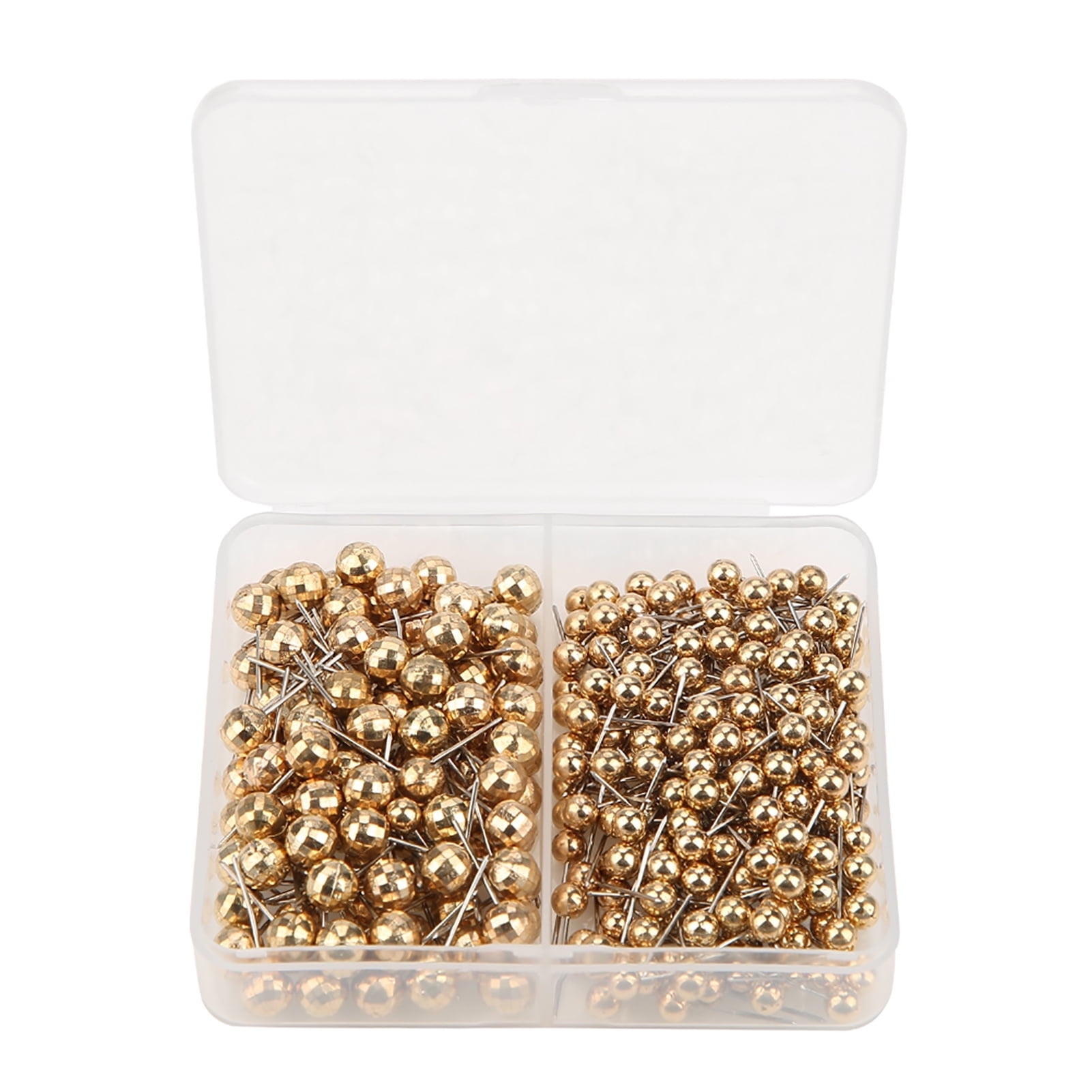 300pcs Sewing Pins, Straight Pins 0.4 in, Round Pearl Head Ball Head ...