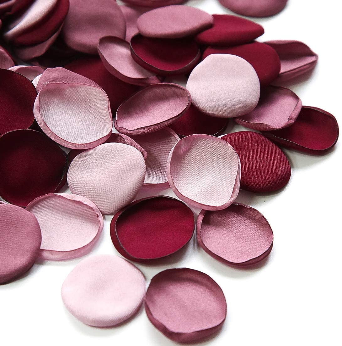 300pcs Silk Rose Petals Dusty Rose Blush Flower Petals for Wedding ...