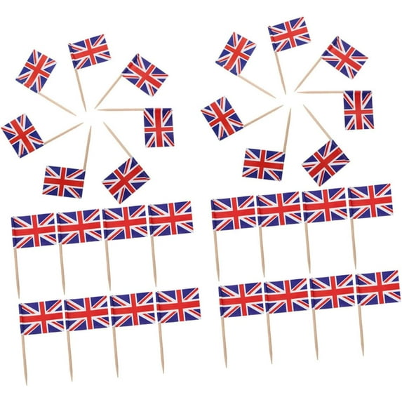 300pcs Toothpick Cake Insert Fruits Food Picks Different Countries ...