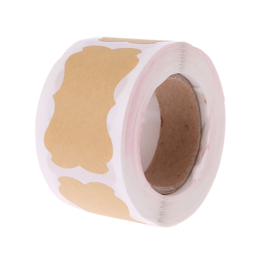 300pcs Vintage Kraft Label Handmade Sealing Sticker For Gift Cake ...