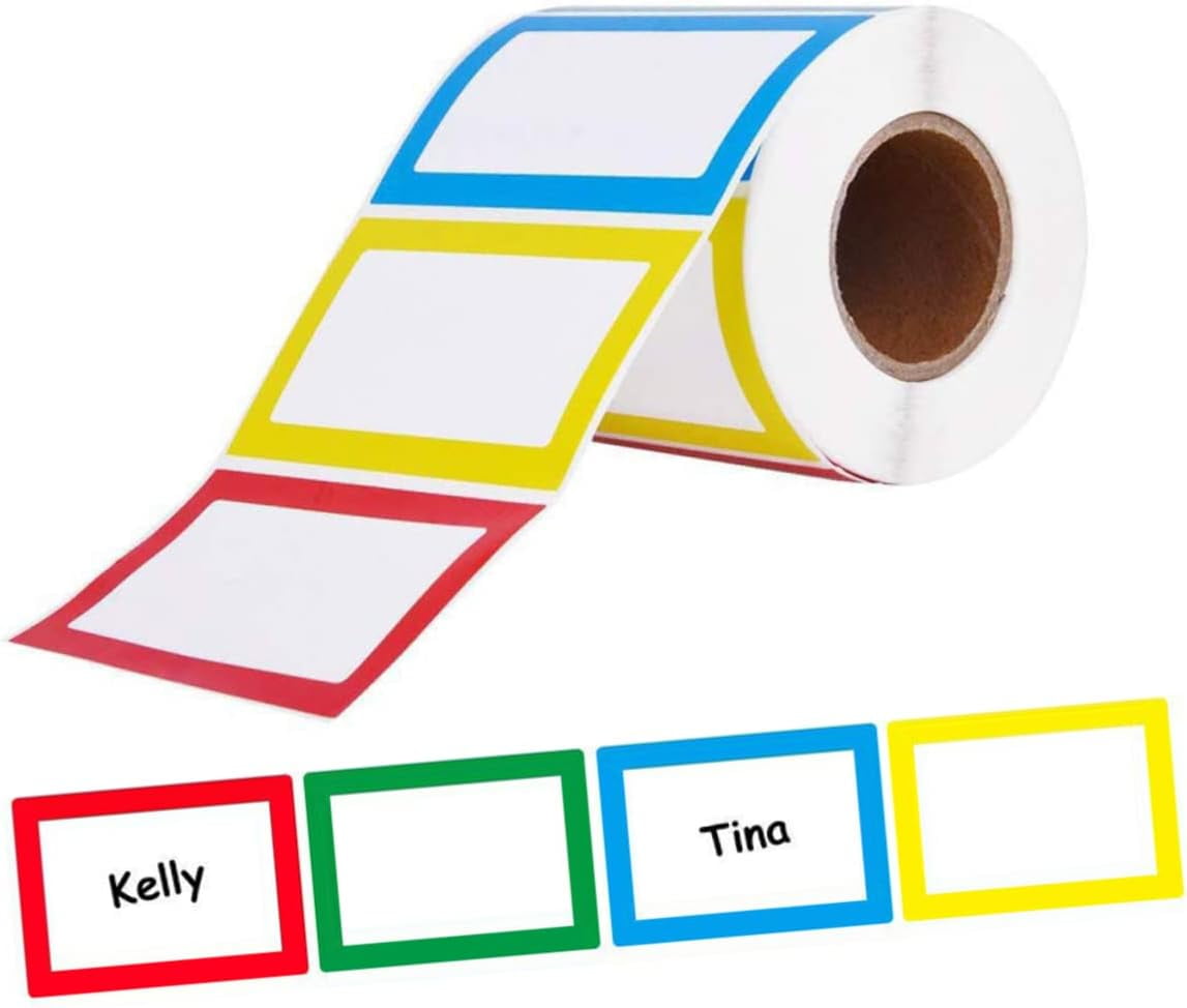 300pcs Water Bottle Stickers for Name Stickers Color Stickers Name Tag ...