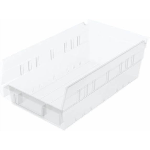 30130 Plastic Shelf Bins, Heavy Duty Storage Bins for Garage, Closet ...