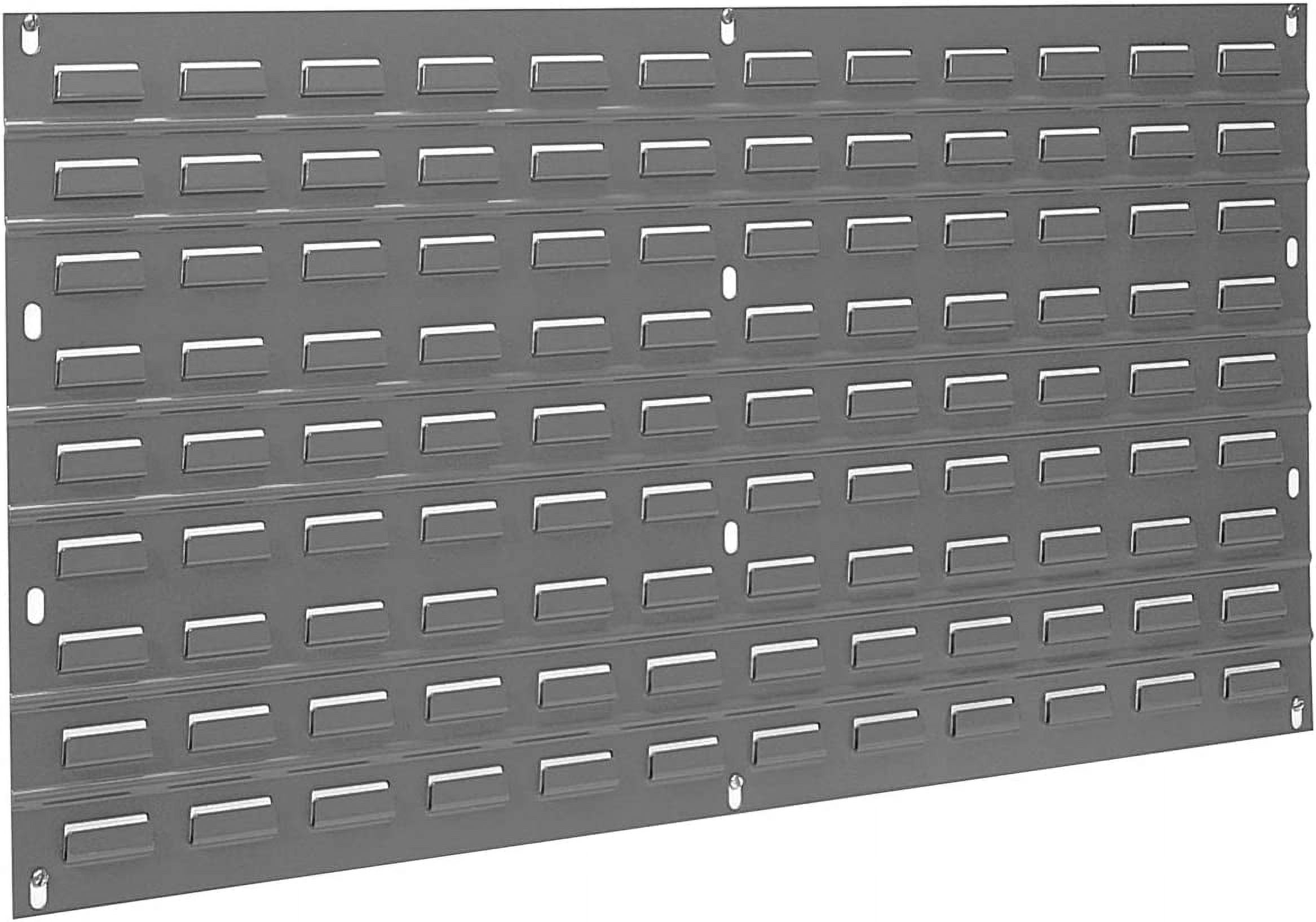 30136 Heavy Duty Wall Mount Garage Storage Steel Louvered Panel | Wall ...