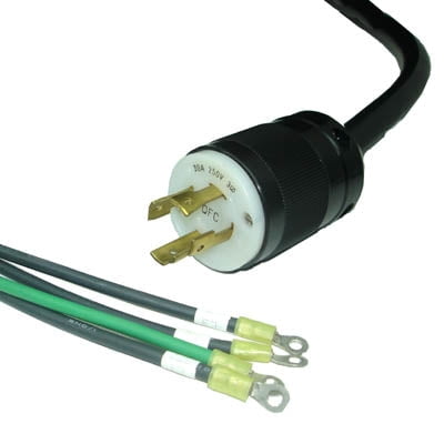 3015P-AM28 - POWERCORD PLUS PLUG 4C/10AWG - Walmart.com