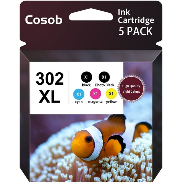 302XL Ink Cartridges for Epson 302 XL T302XL T302 for Expression ...
