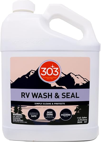 303 RV Wash & Seal, 128oz, Surface Protection and Gloss Finish, pH ...