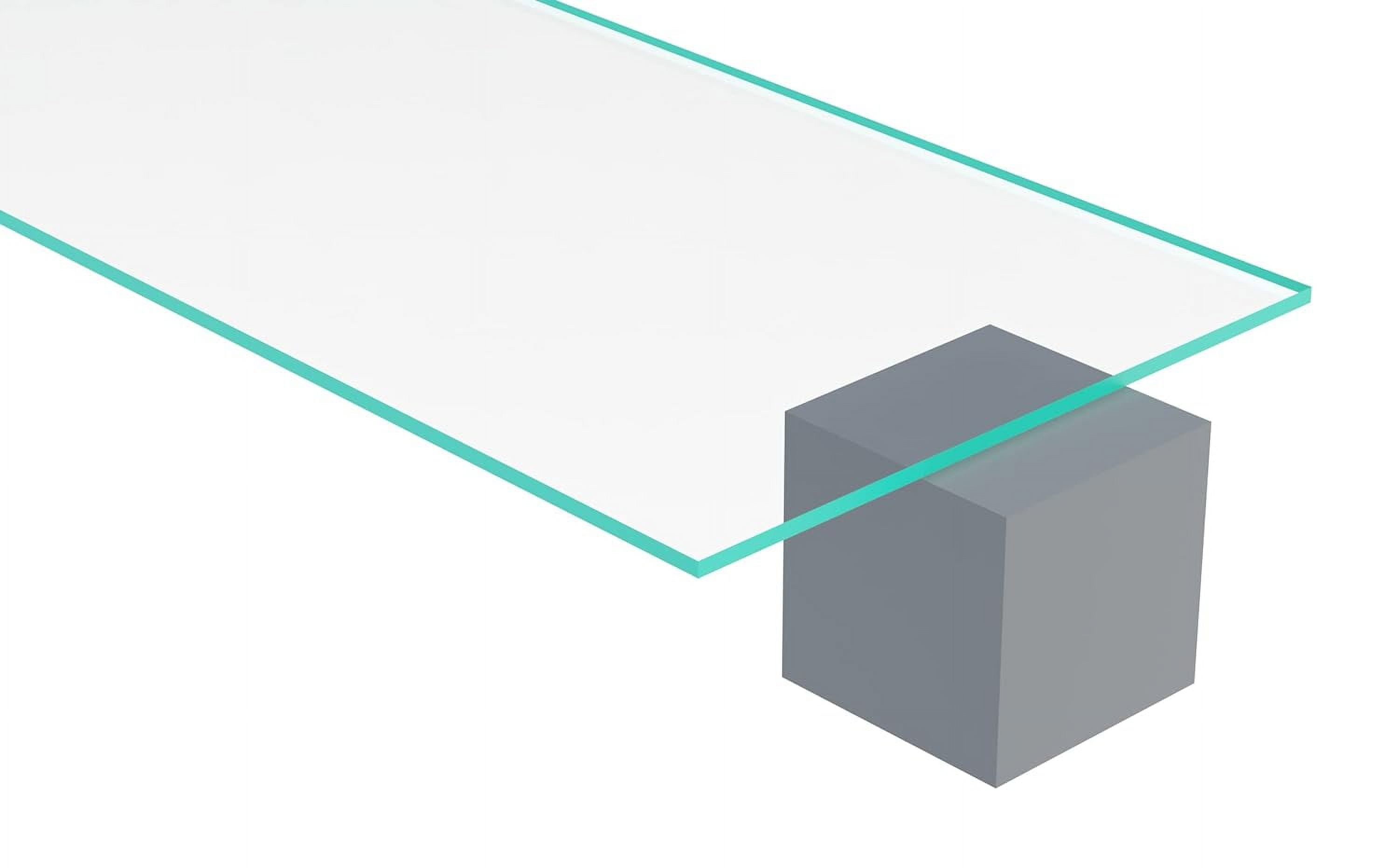 3030 GreenEdge, Transparent, Sheet, 9MM (3/8") Thick, 24" W x 24" L ...