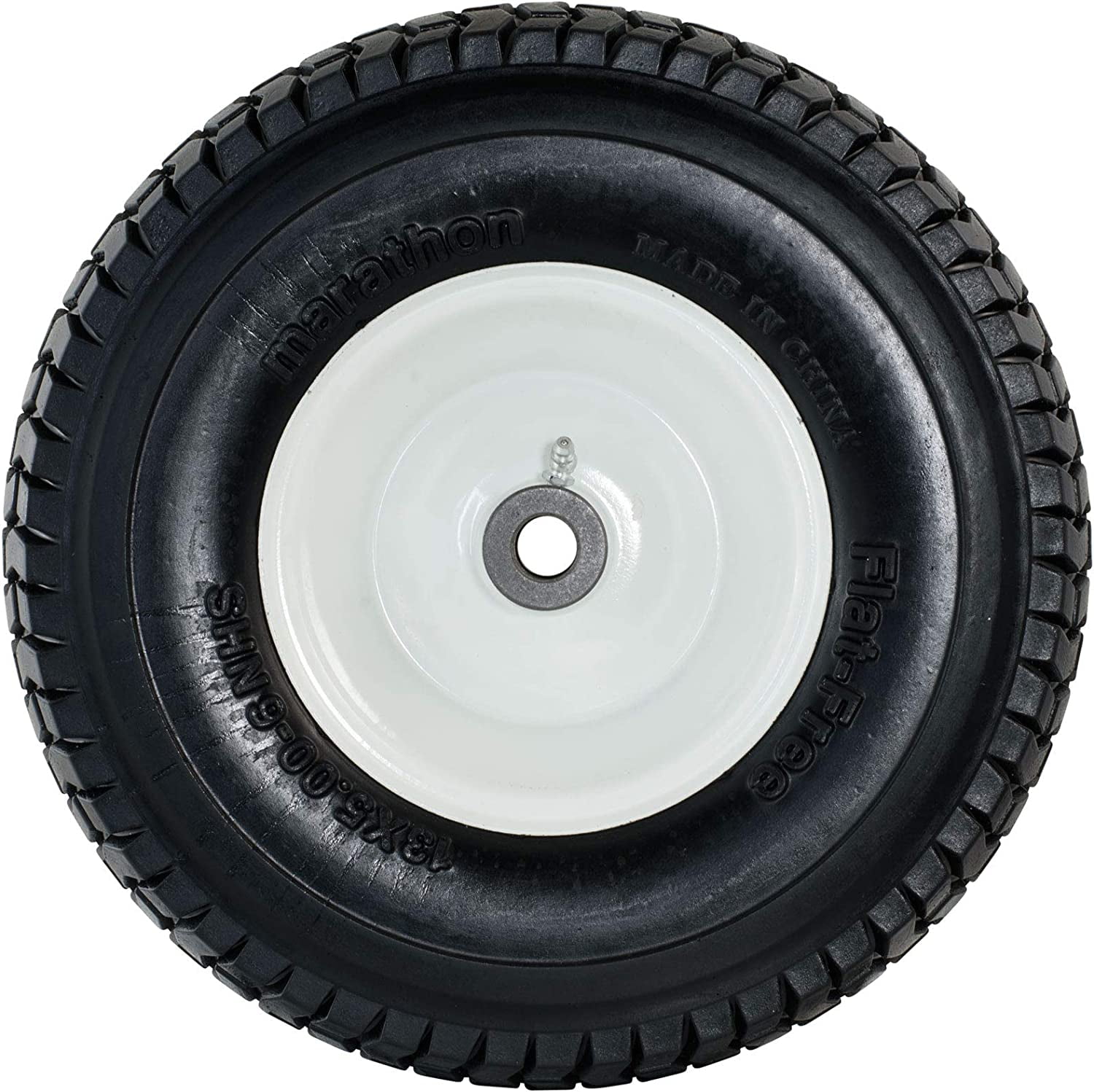 30326 Flat-Free 13x5.00-6 Tire and Wheel Assembly - Walmart.com
