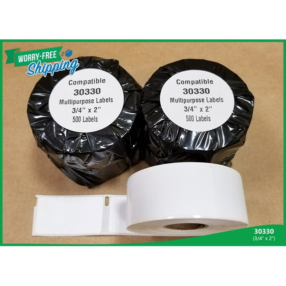 30330 450 Duo Labels 500 Return Cartons DYMO LabelWriters Name Badges ...