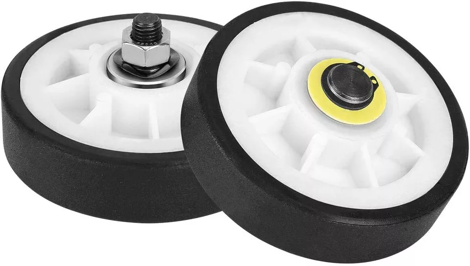 303373K Dryer Roller Wheel Drum Kit – Includes 2 Dryer Drum Support ...