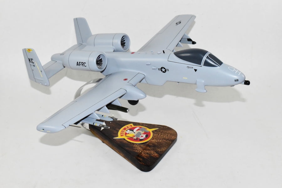 303d Fighter Squadron K C Hawgs A-10 Warthog Model, Fairchild, 1/33 ...