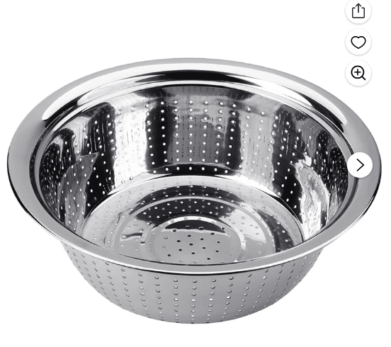 304 Food Grade Stainless Steel Basin for Vegetable Washing, Thickened ...