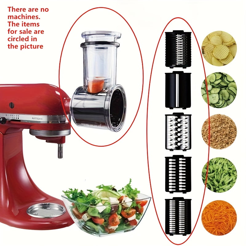 304 Food Processor Attachment - Multi-Function for Stand Mixers ...
