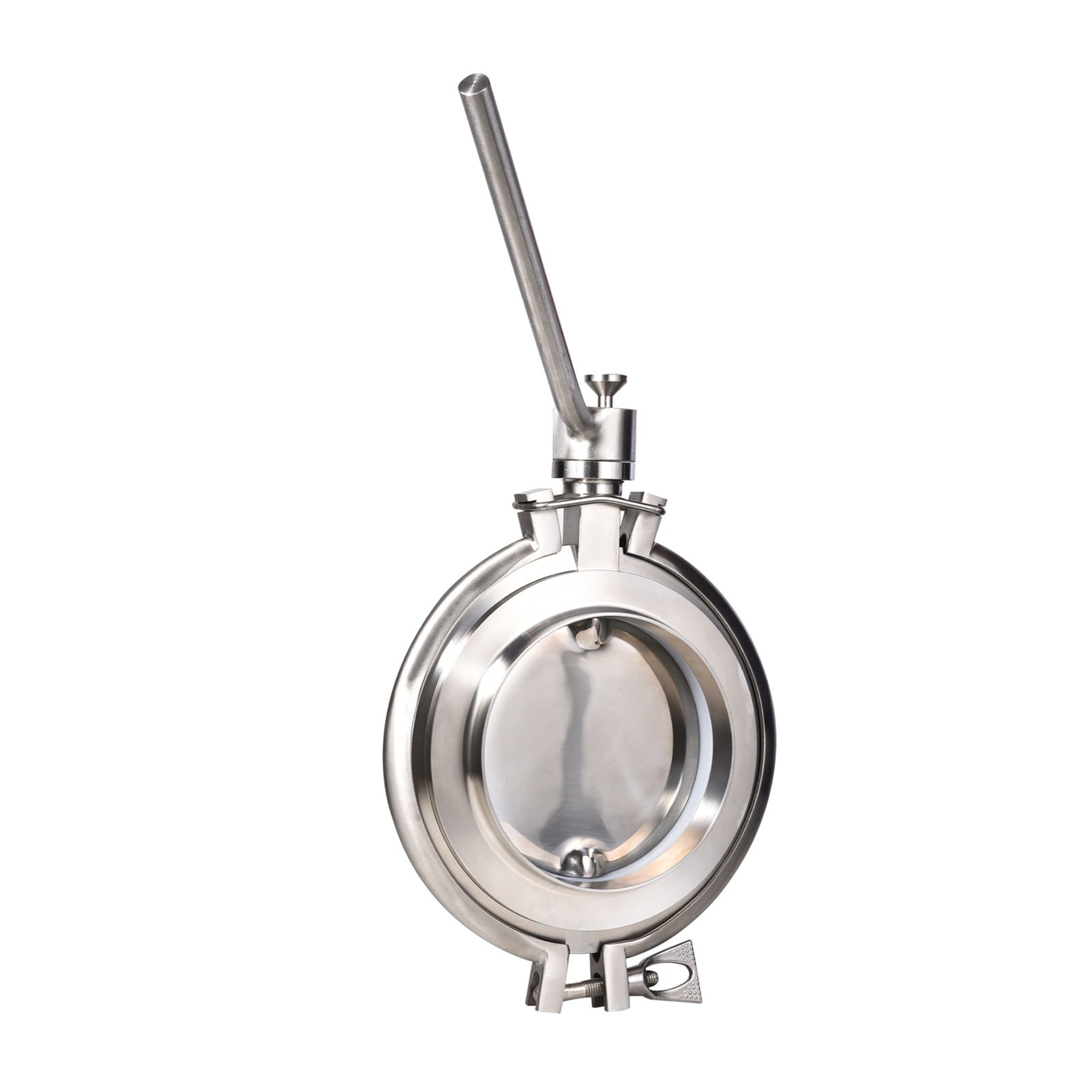 304 Sanitary Powder Discharge Butterfly Valve Stainless Steel Discharge ...
