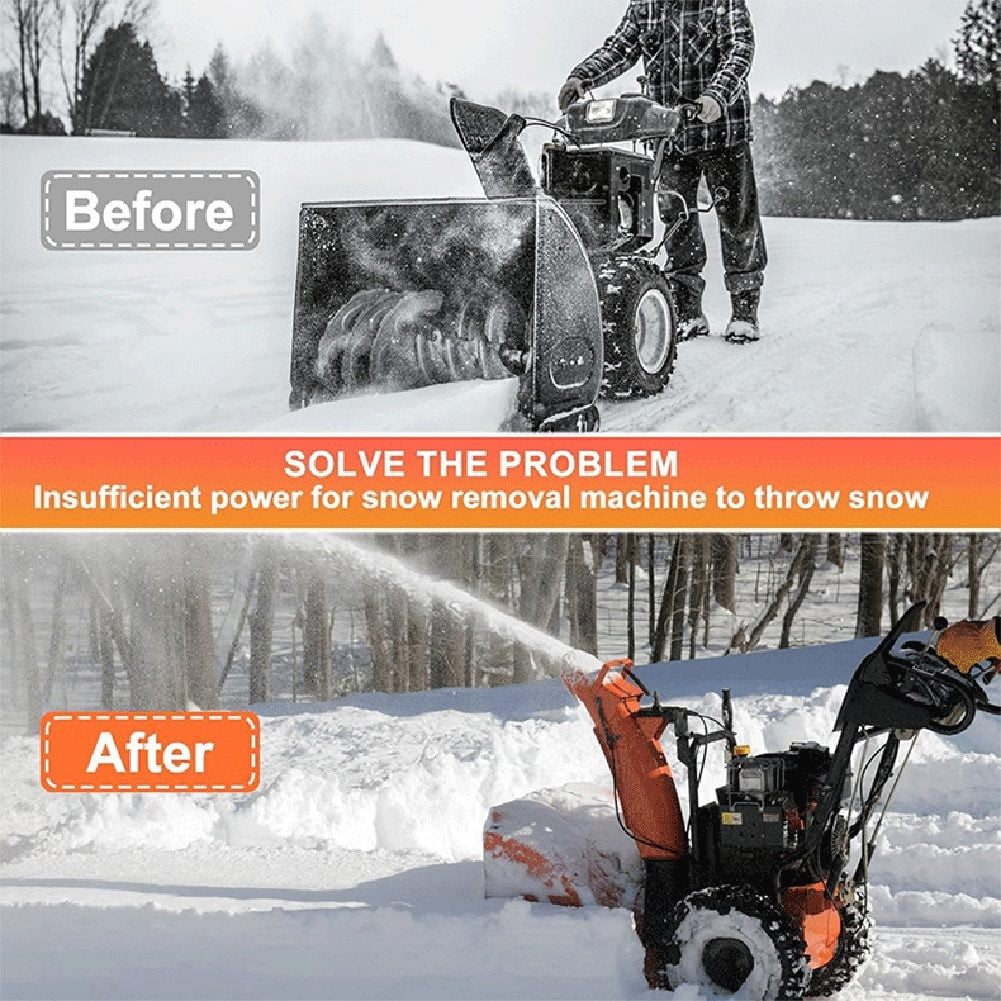 304 Stainless Snow Blower Impeller Modification Kit, 4-Blade General A ...