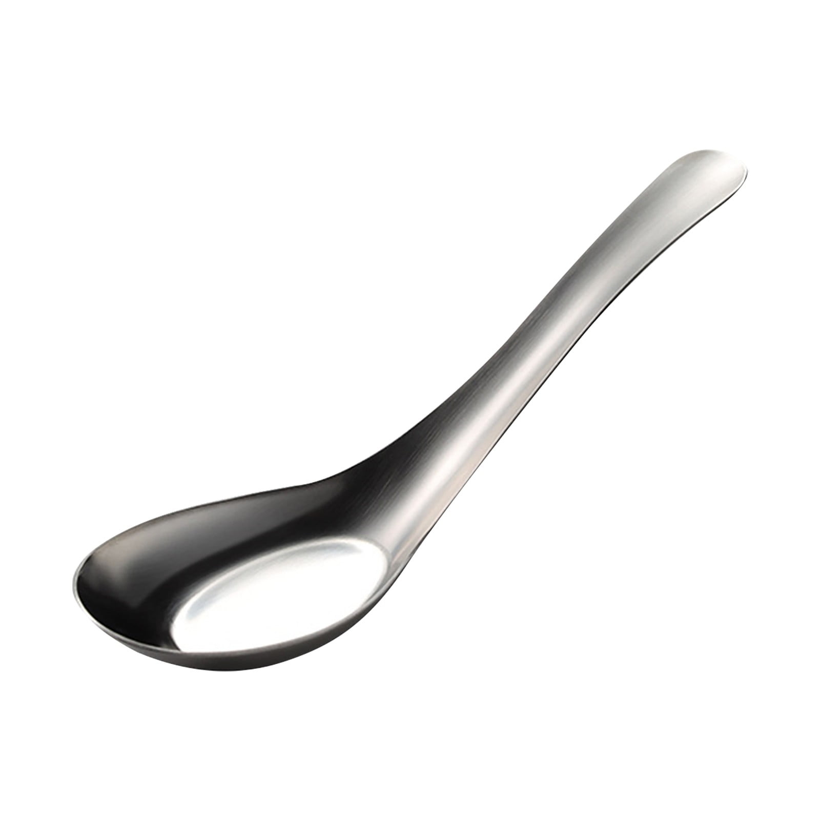 304 Stainless Soup Spoons Dinner Spoons Polished Asian Soup Spoons For ...