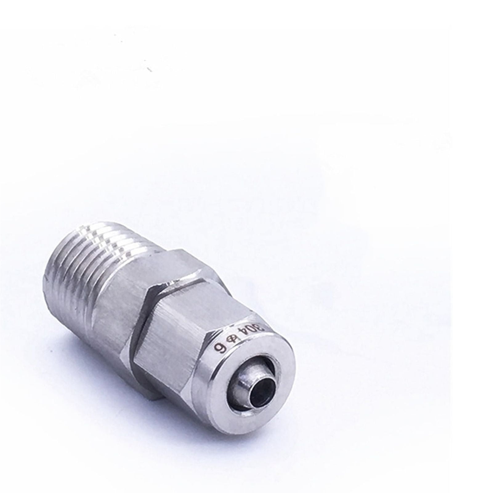 304 Stainless Steel 1/8" 1/4" 3/8" 1/2" NPT Male Thread To 4-16mm Quick ...