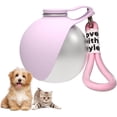 304 Stainless Steel 2-in-1 Dog Water Dispenser, 10oz Leak-Resistant ...