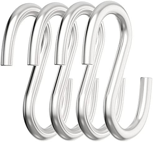 304 Stainless Steel 3 Inch S Hooks Heavy Duty Hanging Hook S Shaped ...
