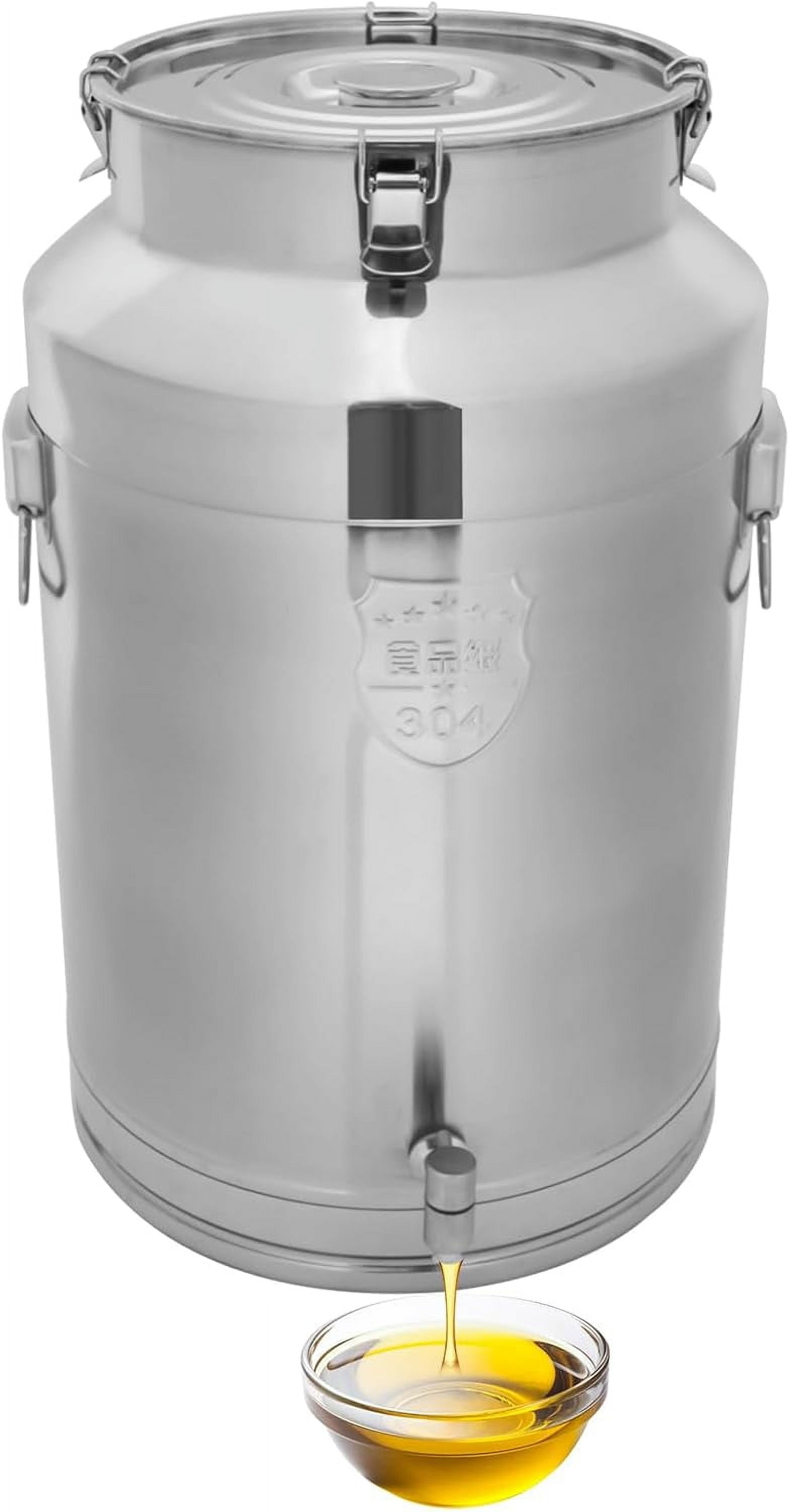 304 Stainless Steel 76 Liter Milk Can, Milk Bucket Wine Pail Bucket ...