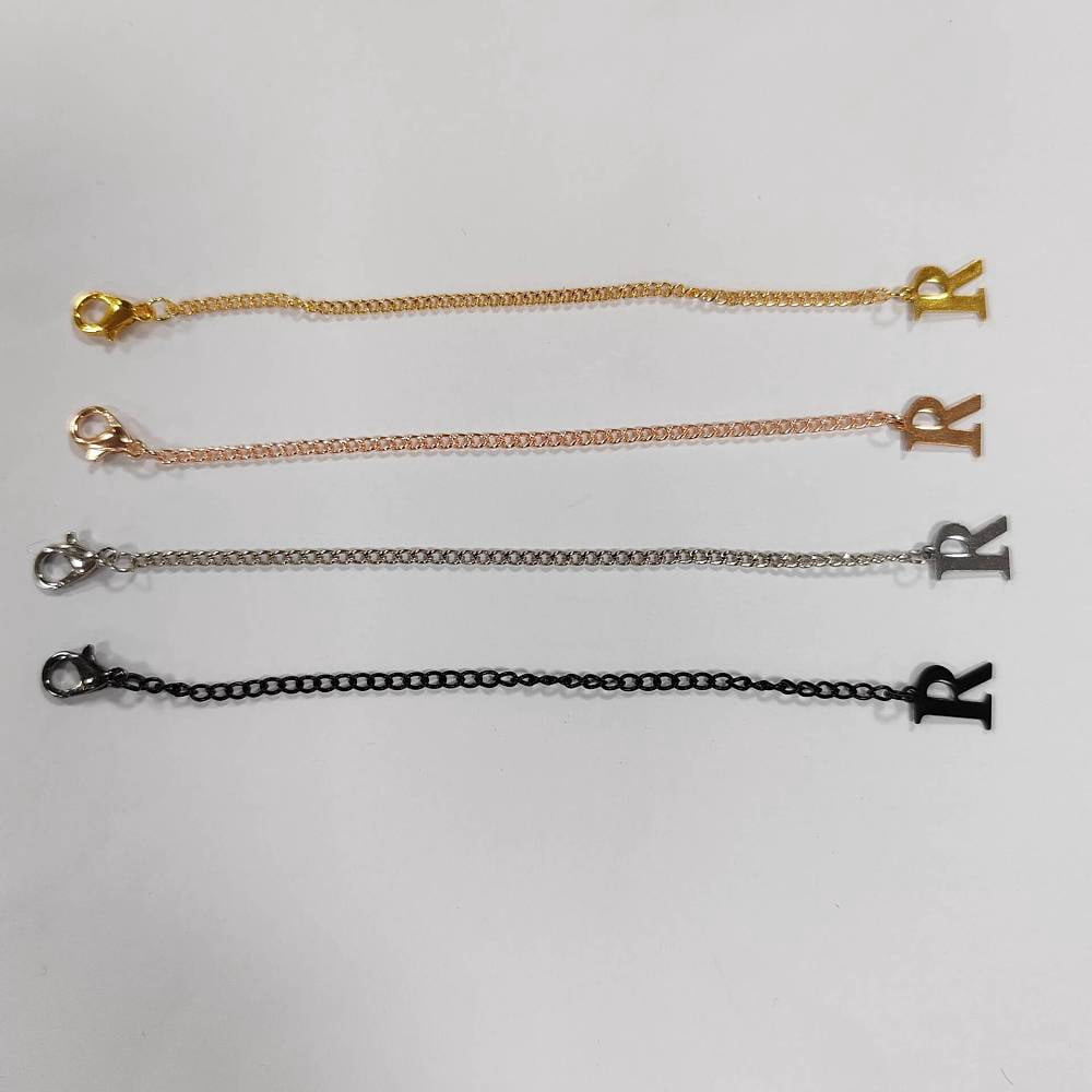 304 Stainless Steel Alphabet Cup Pendant Decorations with Iron Twisted ...