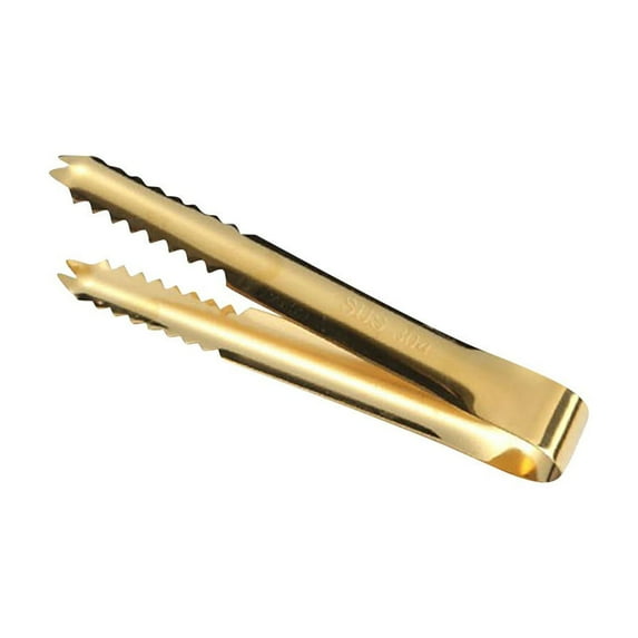 304 Stainless Steel BBQ Ice Tongs Non Slip Kitchen Serving Tongs for ...