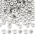 304 Stainless Steel Beads Rondelle Stainless Steel Color 6x2mm Hole ...