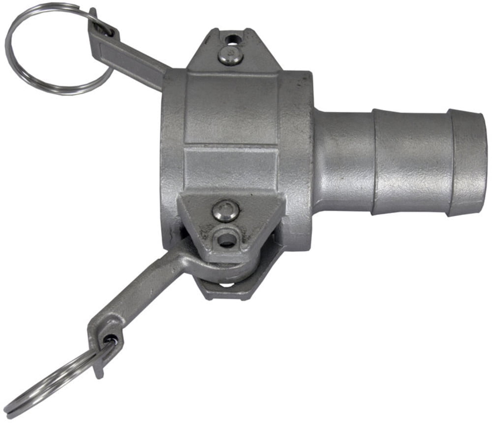 304 Stainless Steel Cam-and-Groove Coupler 1" Cam Lock Socket x 1" Hose ...