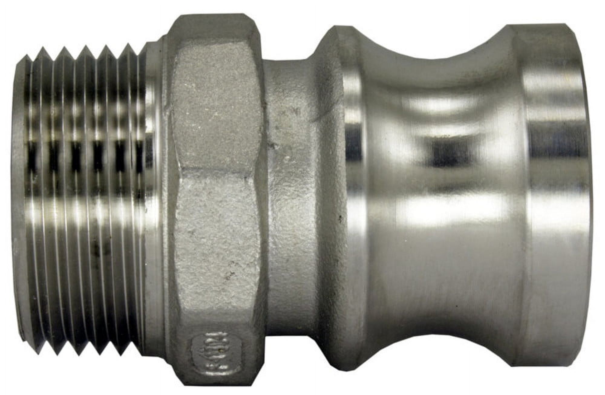 Uxcell Poly Cam lock Fittings, Part A 1" Male Adapter x 1" Female NPT ...