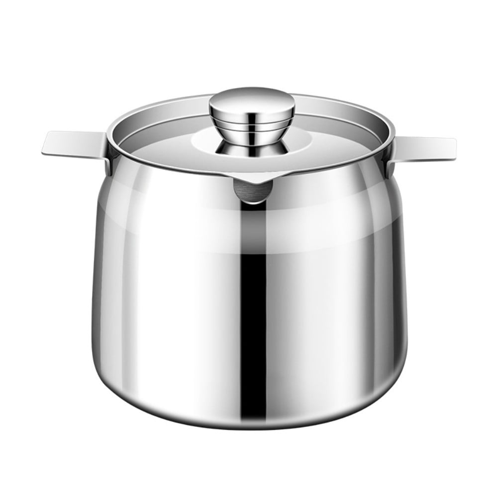 304 Stainless Steel Canister 1.5L Metal Food Storage Containers for ...