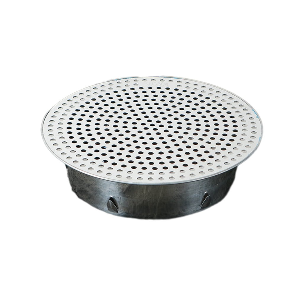 304 Stainless Steel Card Rooftop Floor Drain Roof Drain Pipe Floor ...