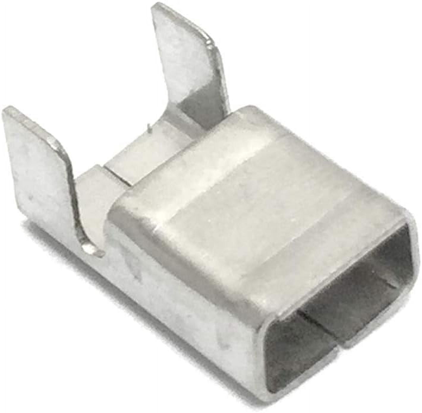 304 Stainless Steel Clip- Buckle 1/4" Width - 100/box - Walmart.com