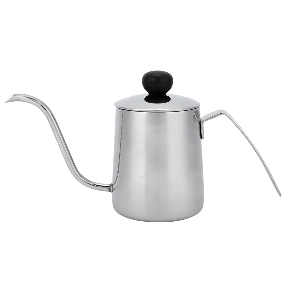 304 Stainless Steel Coffee Pot Long Narrow Spout Gooseneck Hand Drip ...