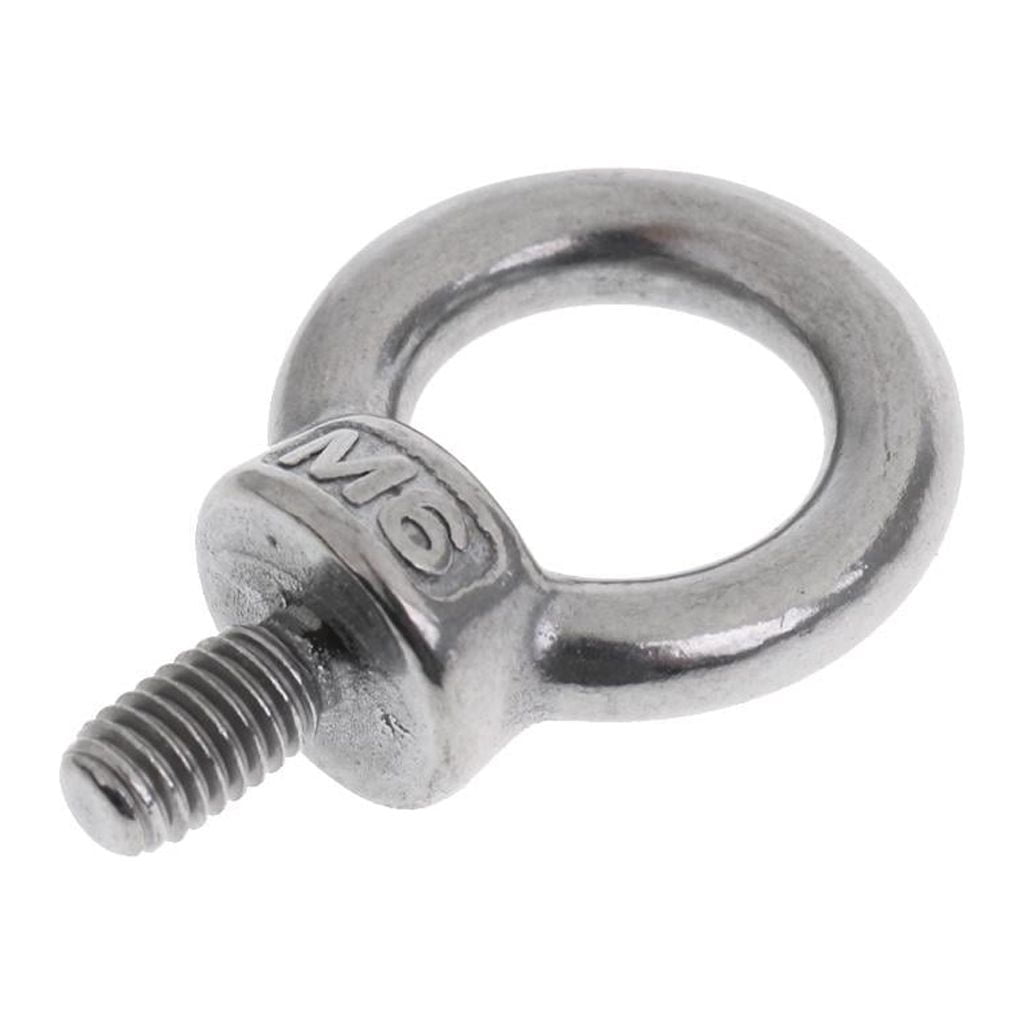 304 Stainless Steel DIN 580 Machine Shoulder Marine M6 X 11mm - Walmart.com