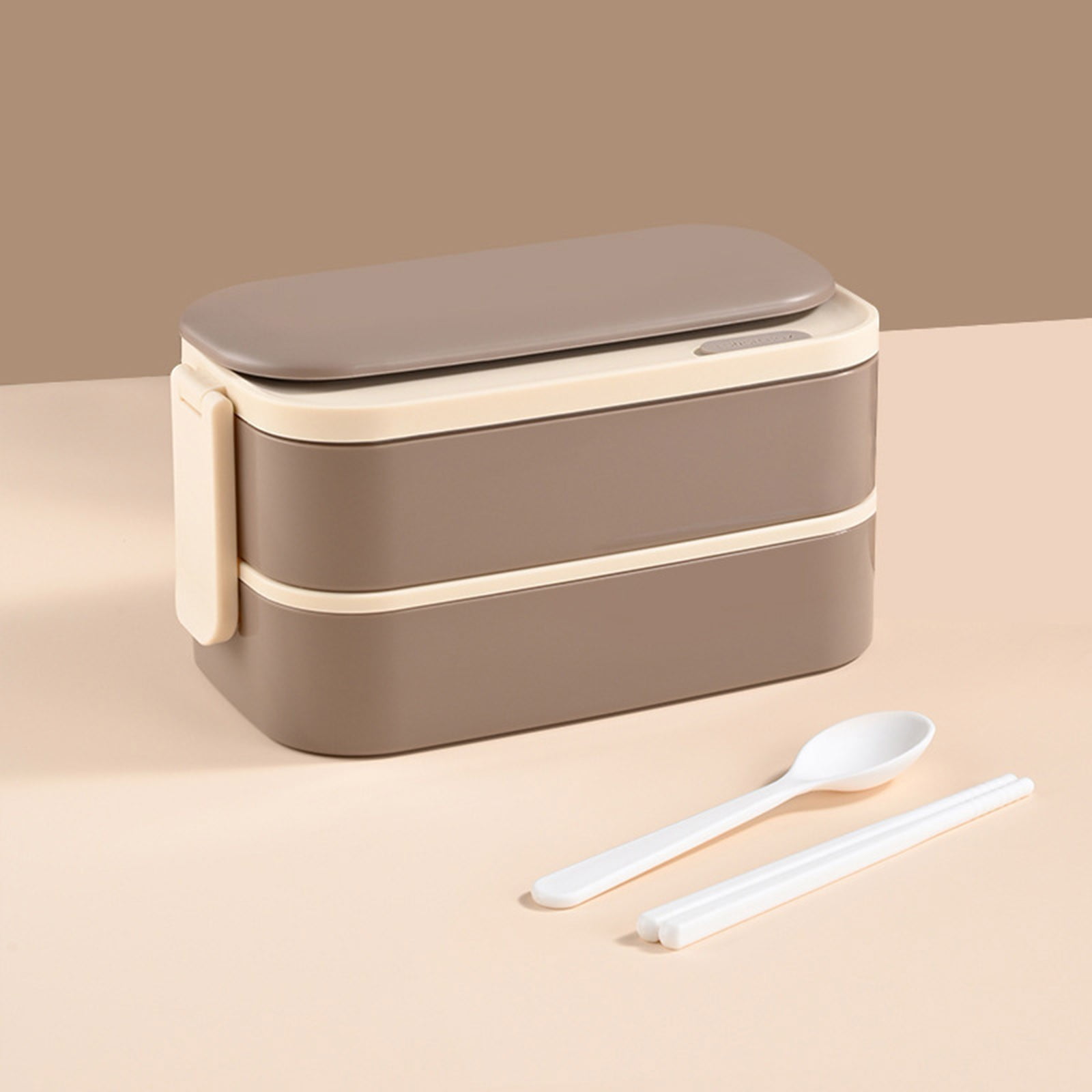 304 Stainless Steel Double-layer Lunch Box Sealed And Divided For ...