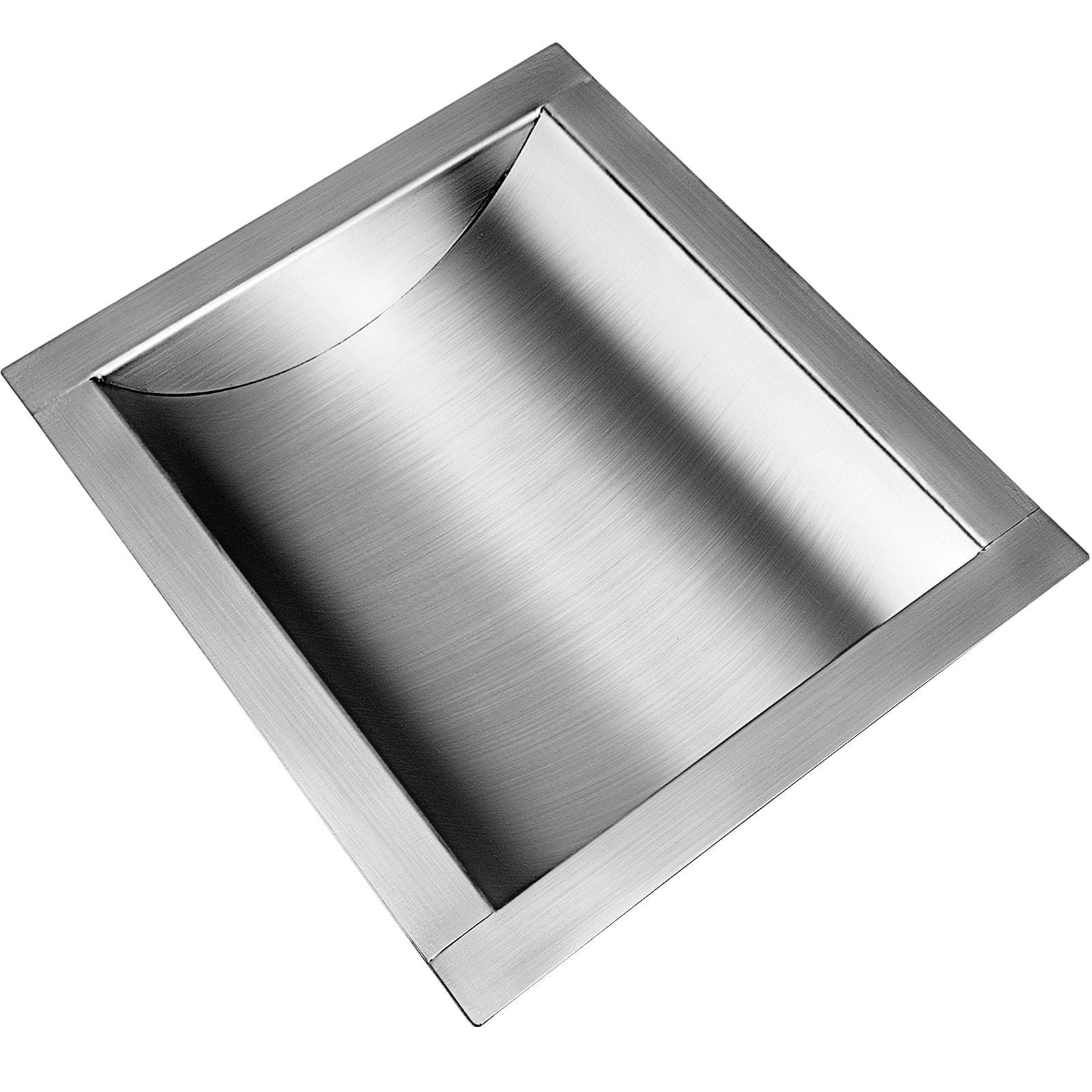 304 Stainless Steel Drop-in Deal Tray 12\" Deep x 10\" Wide x 1.6 ...