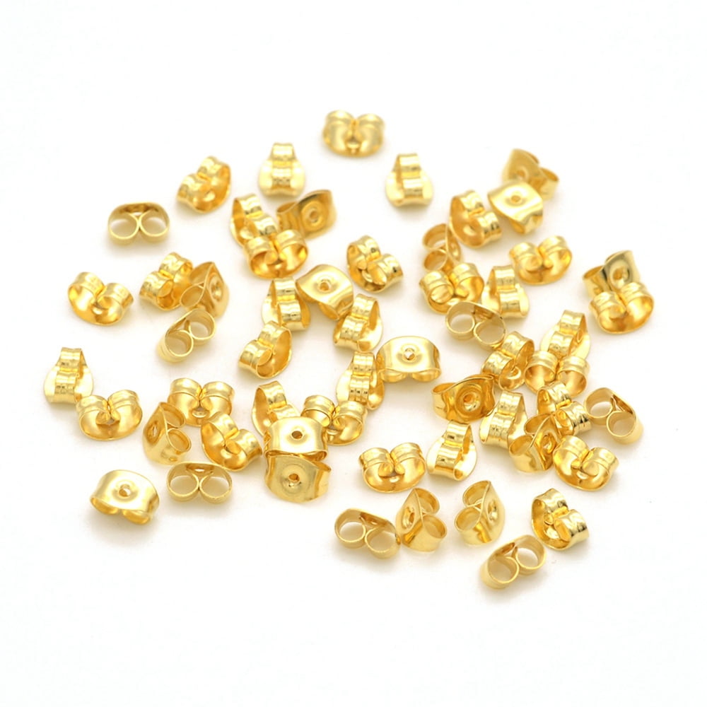 304 Stainless Steel Ear Nuts Butterfly Earring Backs for Post Earrings ...